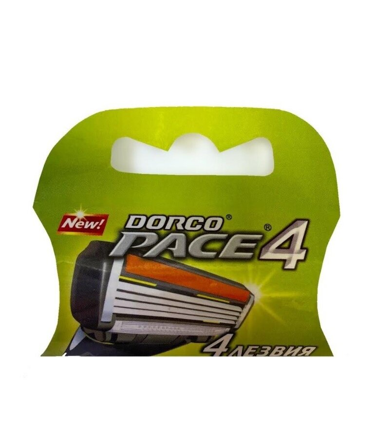 Dorco Pace4 Кассета для станков с 4 лезвиями мужские (fra 1010) 1 шт.