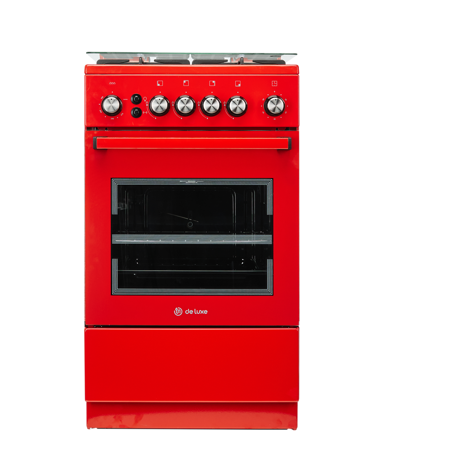 Газовая плита Deluxe 5040.40г кр чр-017