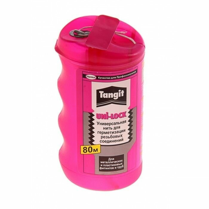 Нить сантехническая Тангит Уни-Лок, Tangit Uni-Lock, 80 м