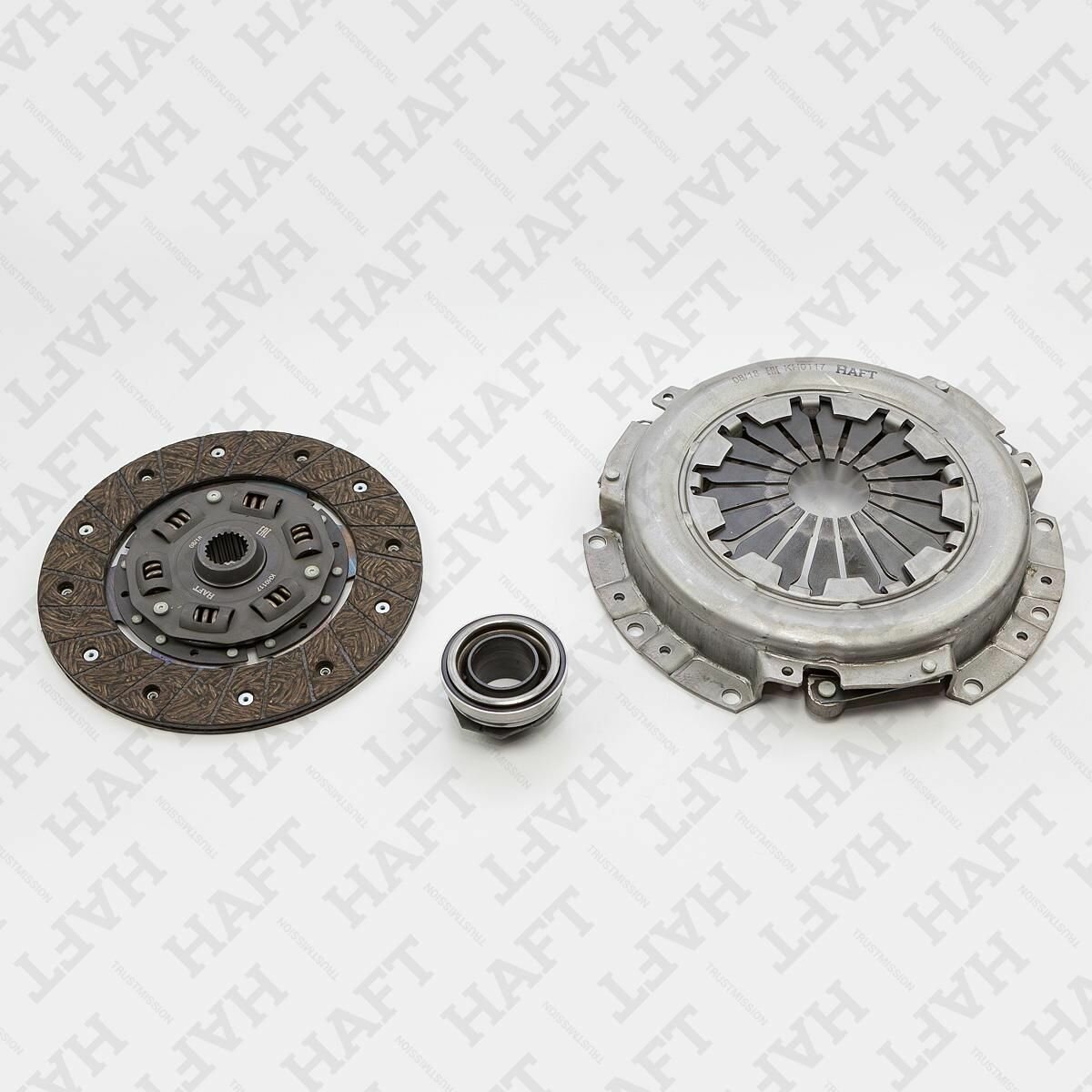 Комплект сцепления с выжимным подшипником для КИА Рио, Сефиа, Шума, 2 KH0117 HAFT