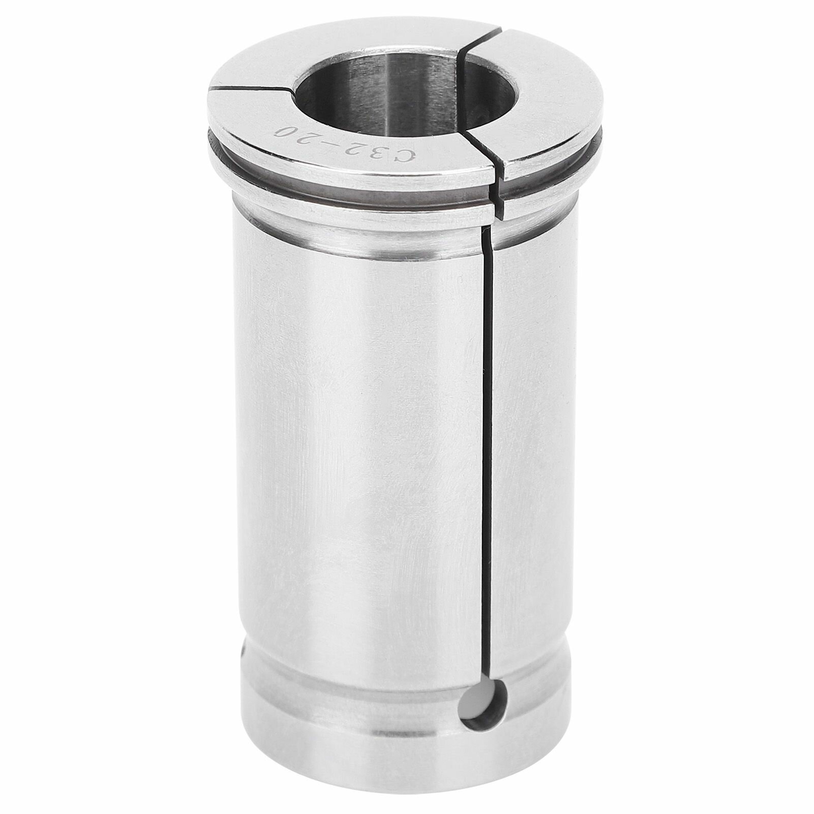 Прямой цанговый зажим для фрезерного станка CNC, 20 мм, из стали 65Mn, точность 0.01 мм