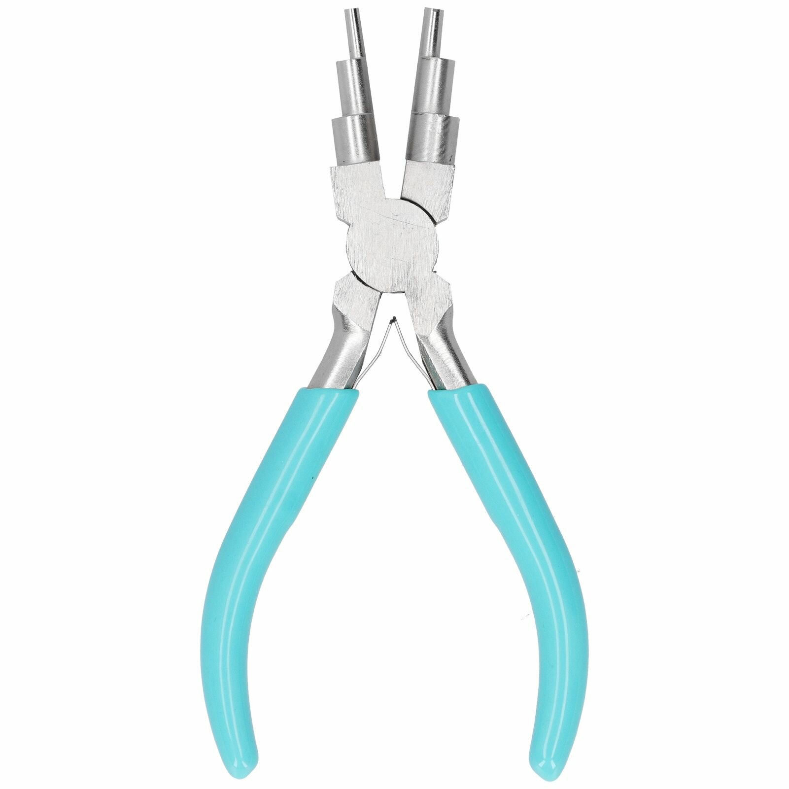 Круглые плоскогубцы из углеродистой стали, DIY ювелирные изделия, изготовление бисера, ручные инструменты, 6-секционные плоскогубцы