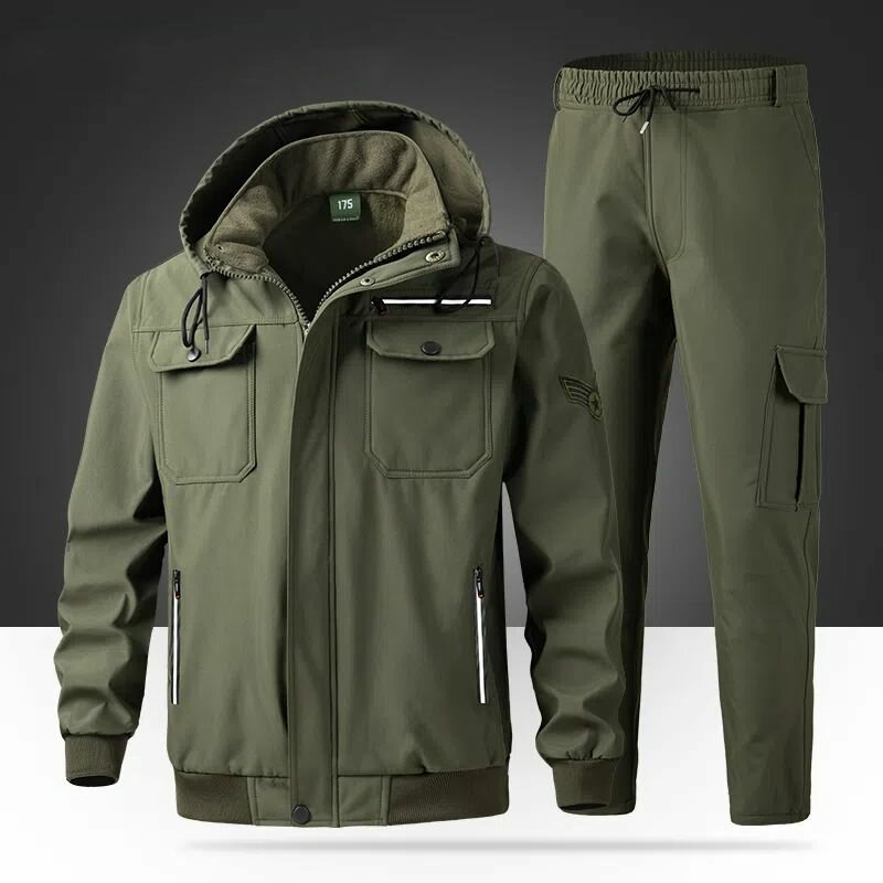 Костюм рабочий мужской зимний для строительства ремонта брюки куртка комплект