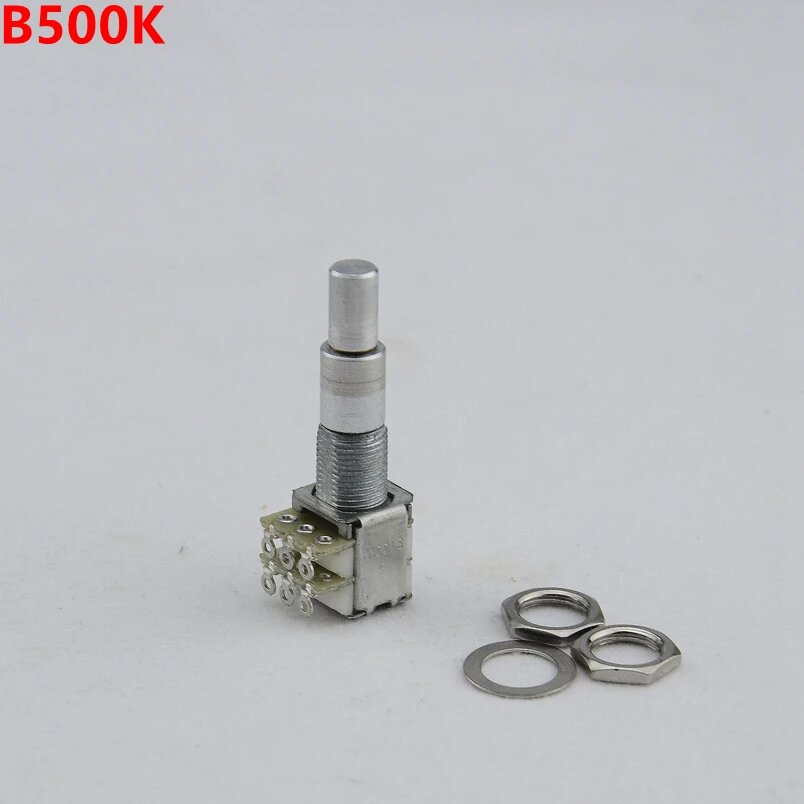GuitarFamily Потенциометры для гитары 0682 B500K 1 Piece