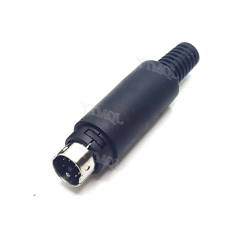 Разъем для клавиатуры PS2 YTMQL PS2 Keyboard Socket зеленый/фиолетовый/черный 6Pin Male