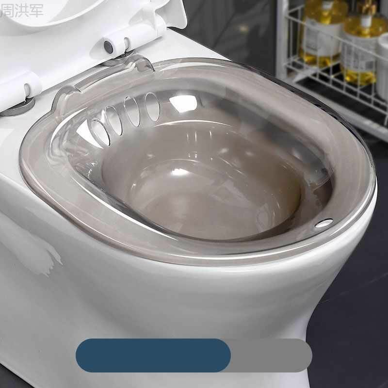 Биде Vannan, пластик, прозрачное, установка комбинированная, 0.24 кг серый