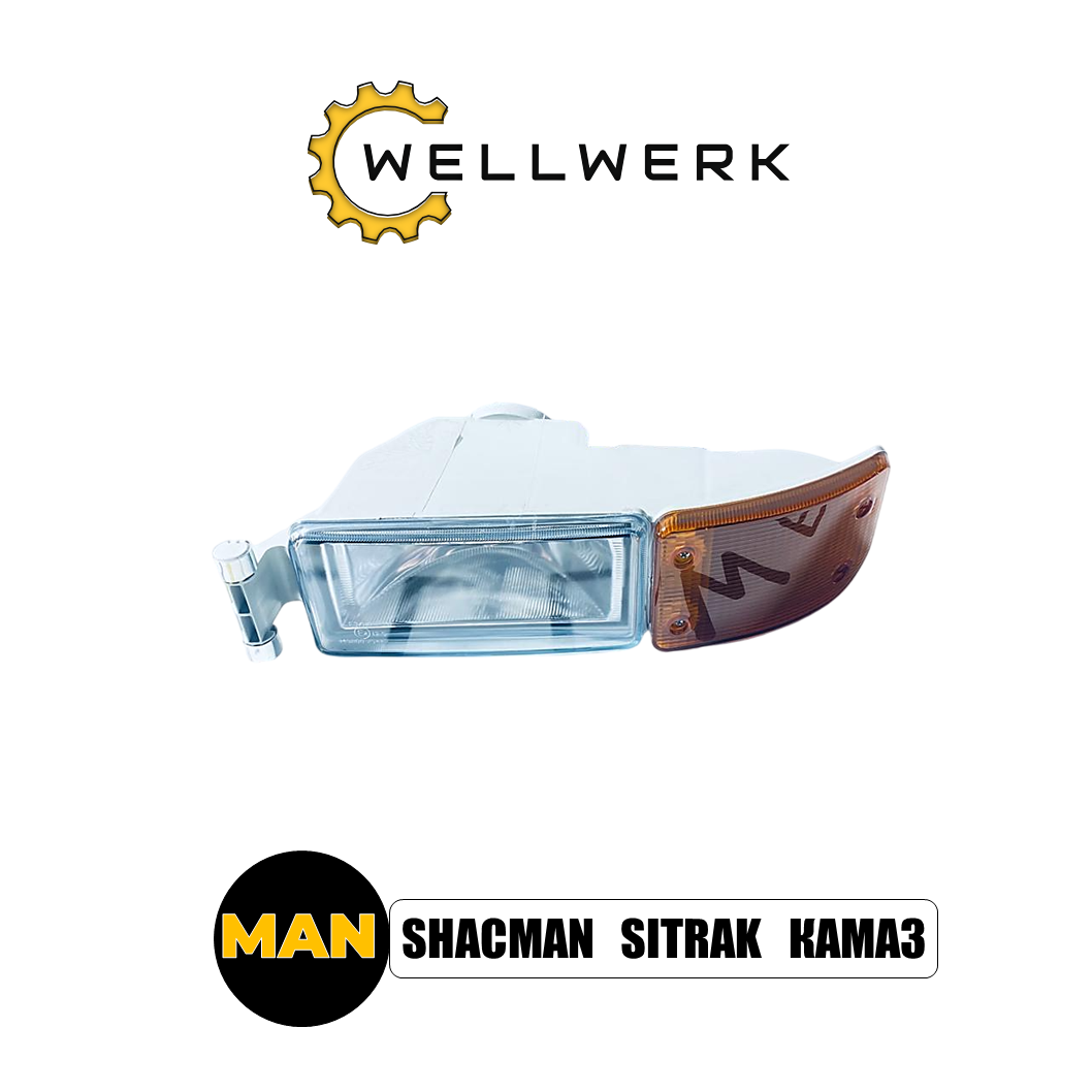 Фара противотуманная левая