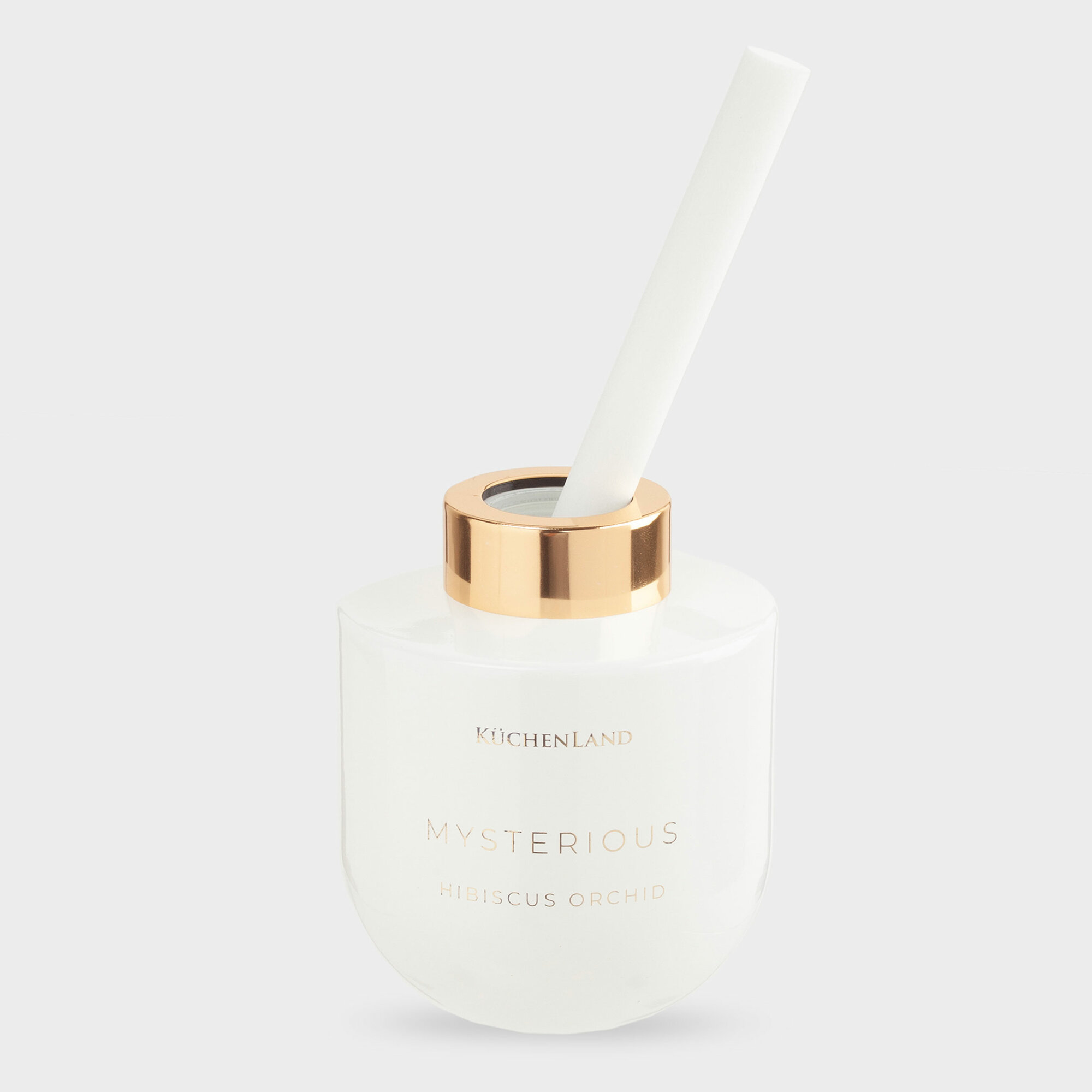 Ароматический диффузор, 150 мл, молочный, Hibiscus Orchid, Mysterious