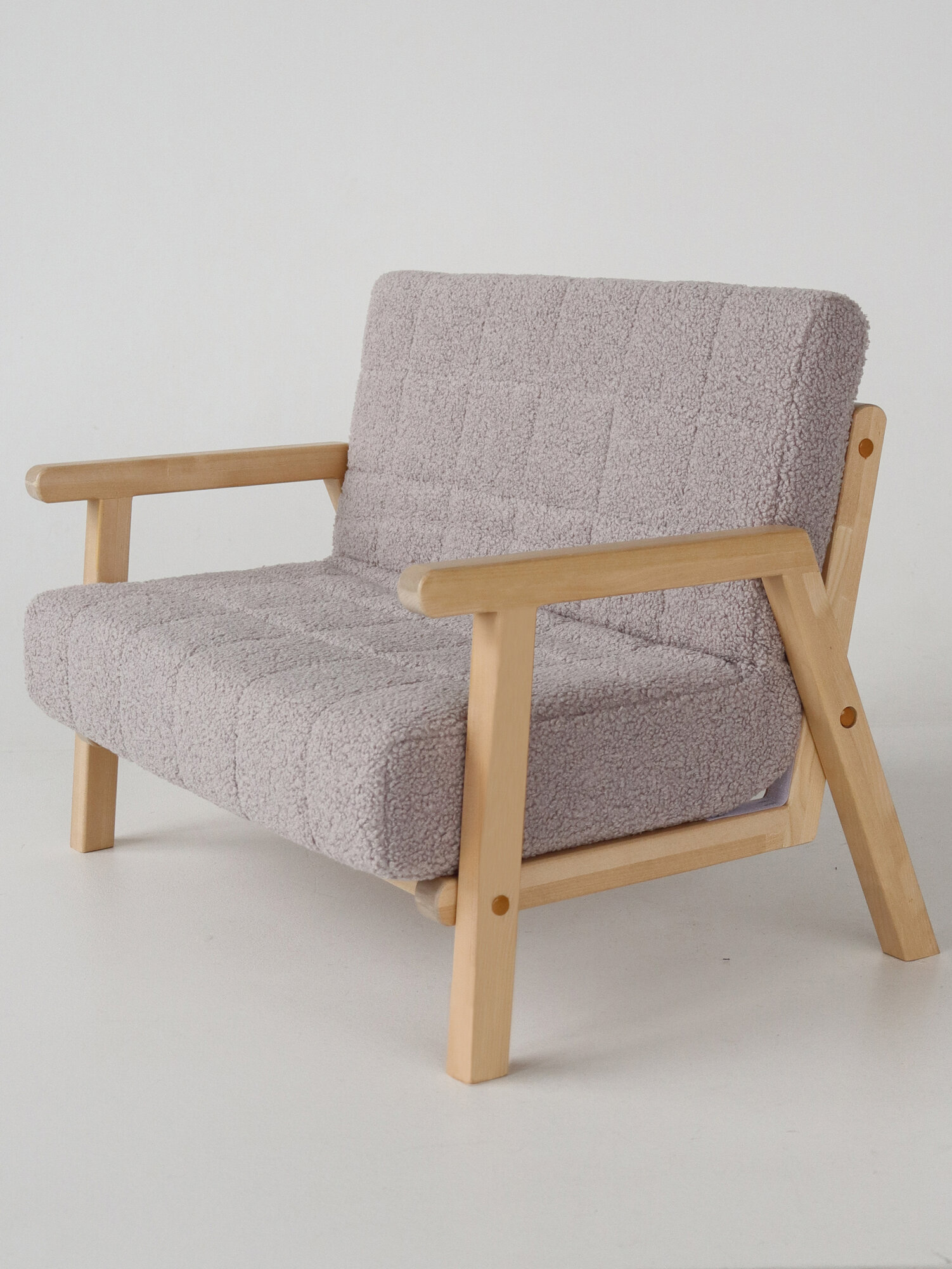 Детский мини диван игровой букле SIMBA в детскую комнату маленький