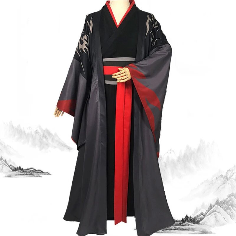 Косплей костюм Mo Dao Zu Shi из полиэстера S, Wei Wuxian 2