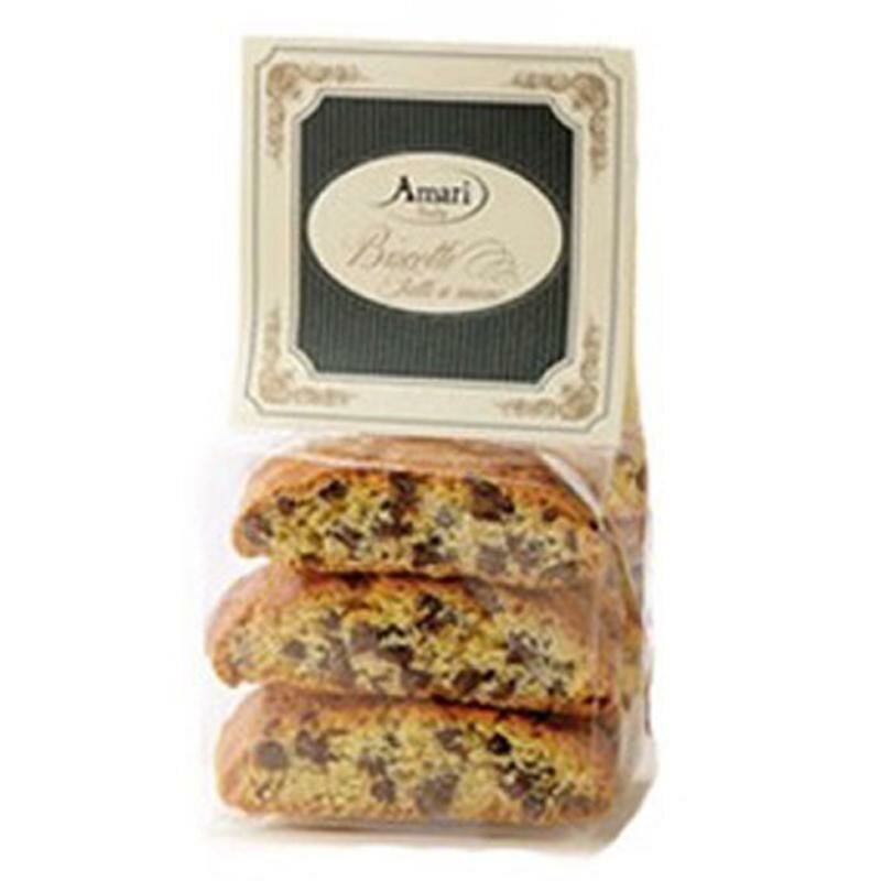 Печенье песочное кантуччи с ромом и изюмом AMARI 200 г