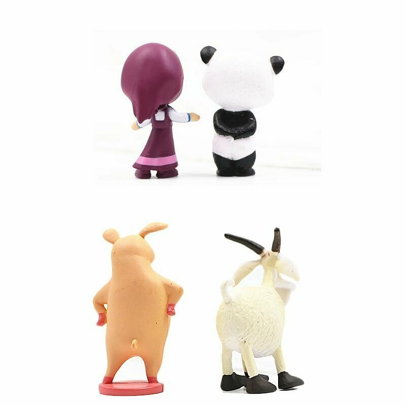 8 шт SpongeBob SquarePants аниме фигурки Детские игрушки