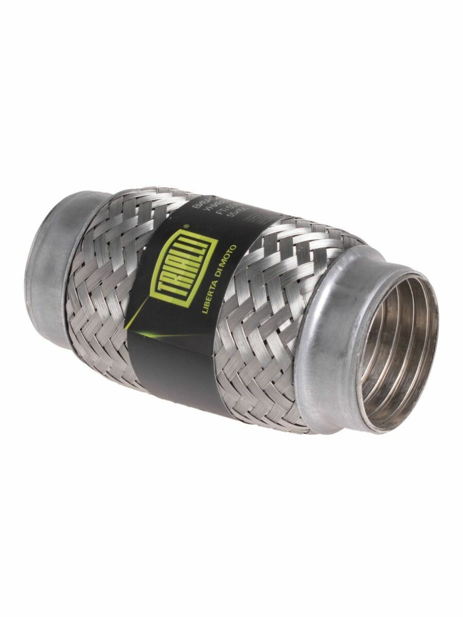 Виброкомпенсатор выхлопной трубы (Гофра) 55x150 InterLock (нерж. сталь), TRIALLI FTI55150