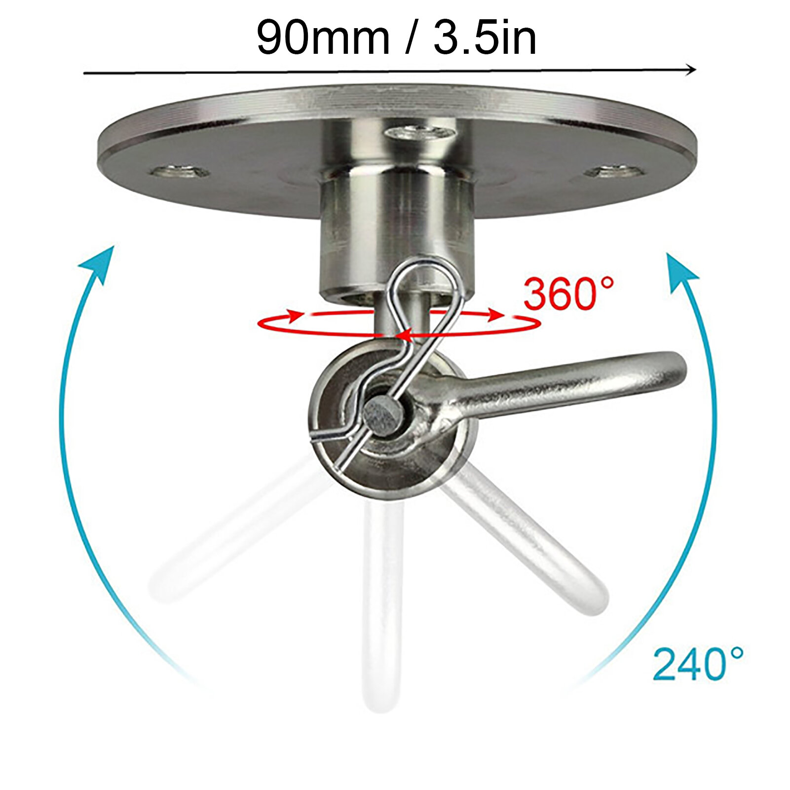 Вешалка для боксерского мешка, железный крючок, поворотный, простая установка, потолочный аксессуар для бокса для домашних тренировок в спортзале