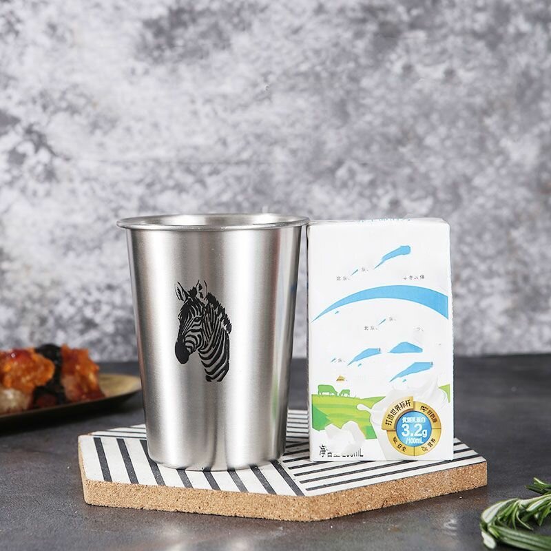 Высококачественные пивные кружки из нержавеющей стали с различными узорами