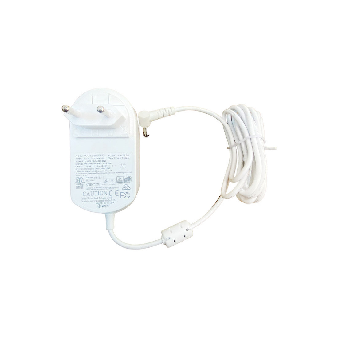 Сетевой адаптер для 360 Robot Vacuum Cleaner S9