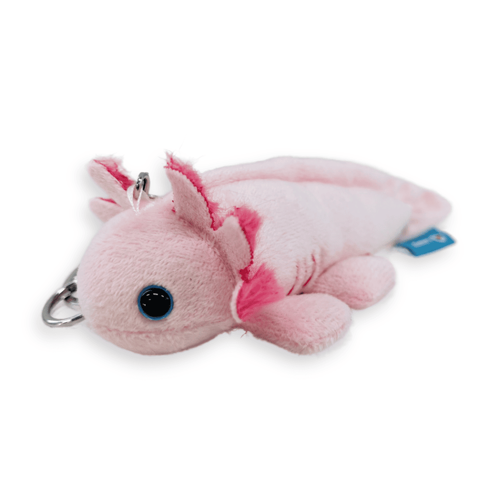 Брелок Mimis Аксолотль 15см розовый MI284