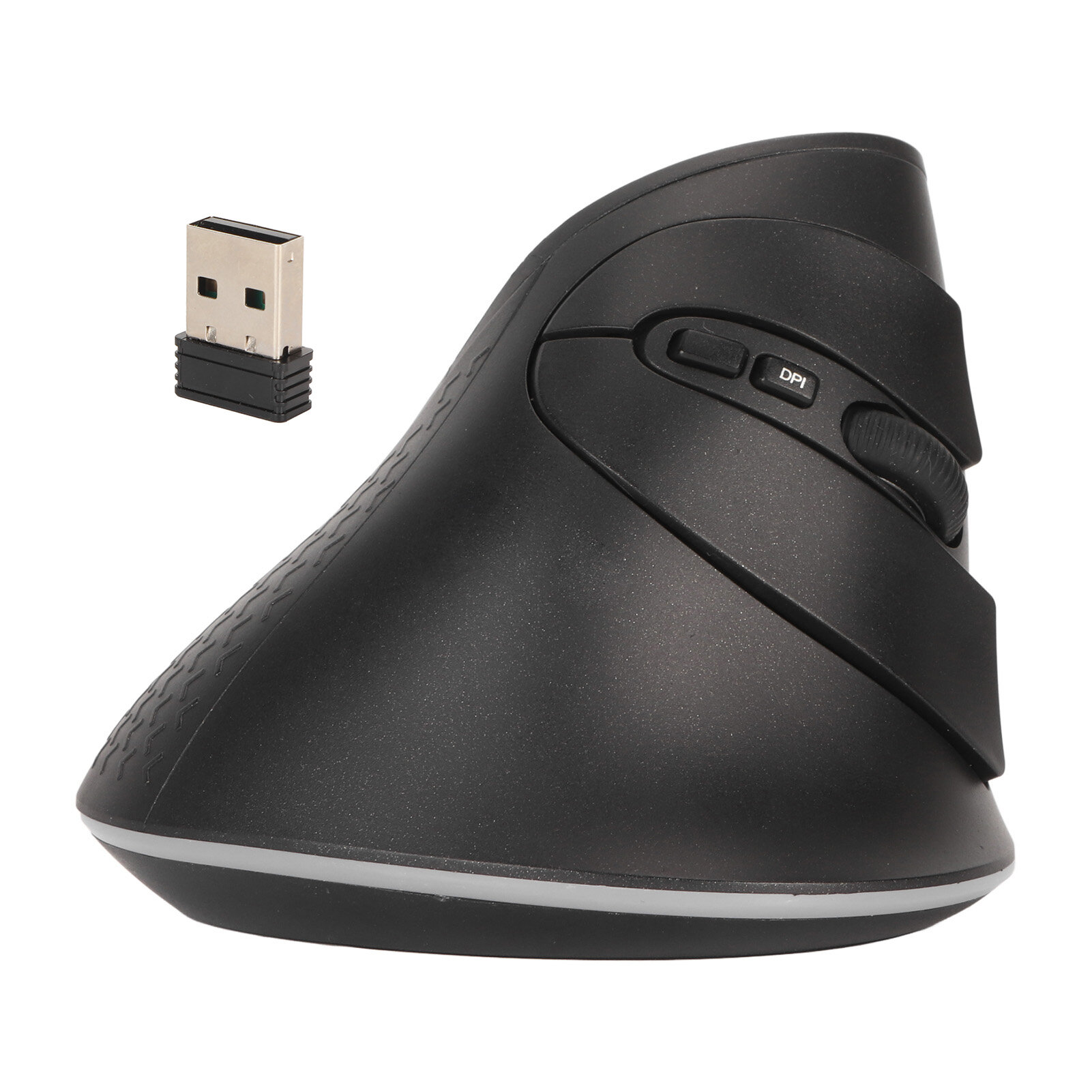 Вертикальная мышь 24G Bluetooth беспроводная эргономичная 800 1200 1600 DPI для портативного ПК настольный компьютер