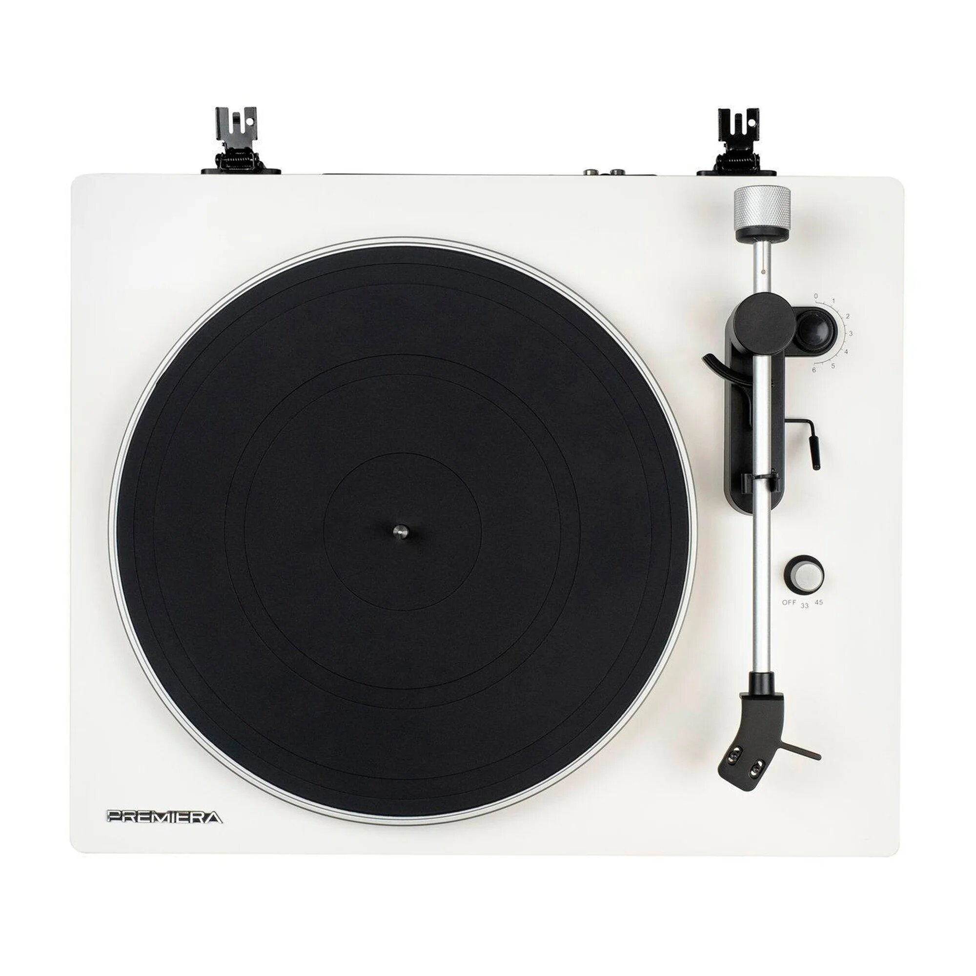 Виниловый проигрыватель Primiera ECO One White, с фонокорректором, белый