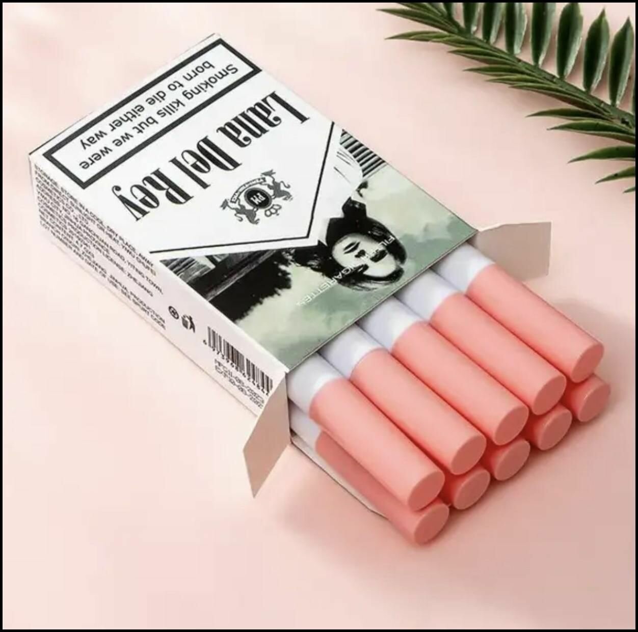 Lana Del Rey Lipstick Cigarette Gloss, 10 цветов, набор блесков для губ, стойкая губная помада