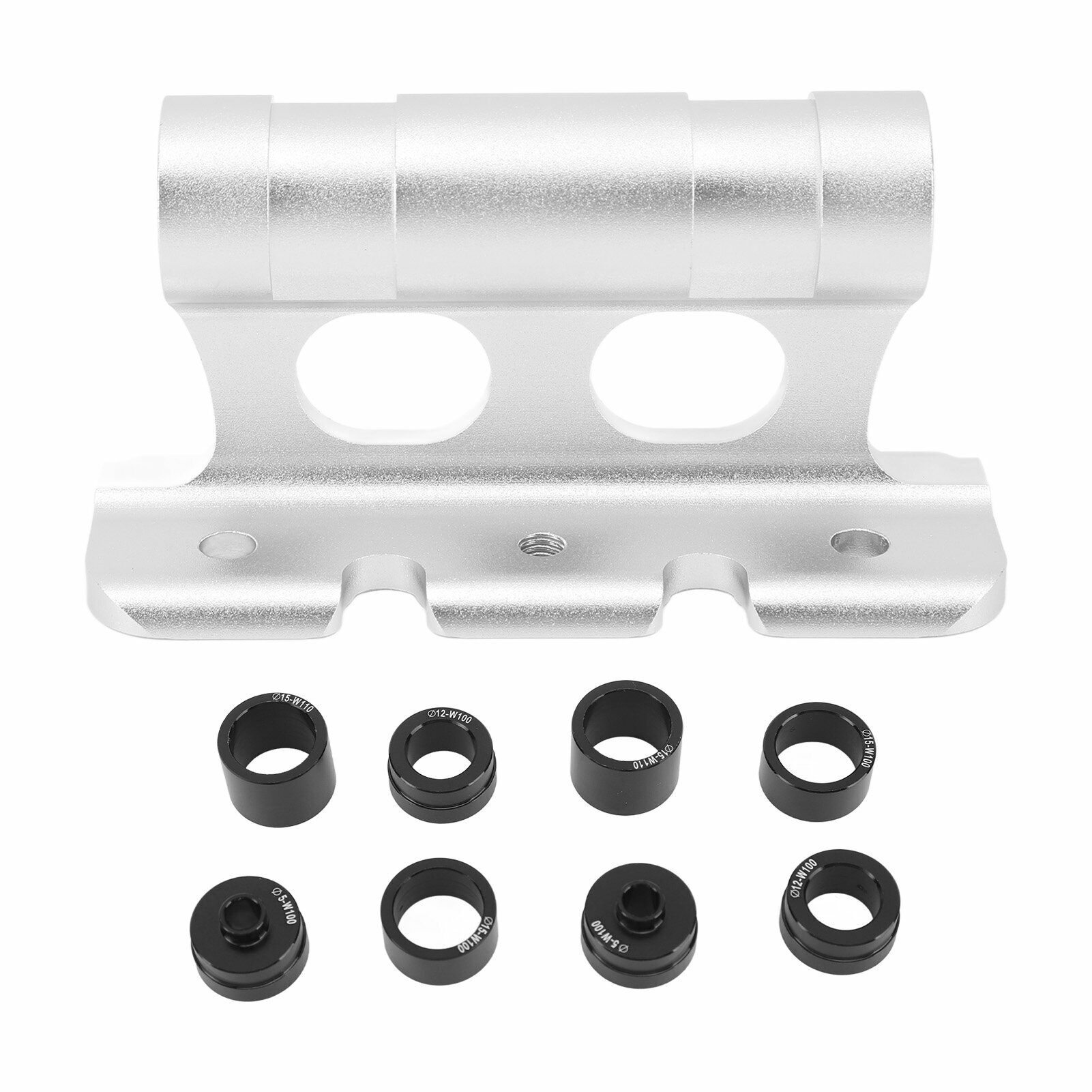 Крепление передней вилки велосипеда, серебристое, высокой нагрузки, для авто/внедорожников