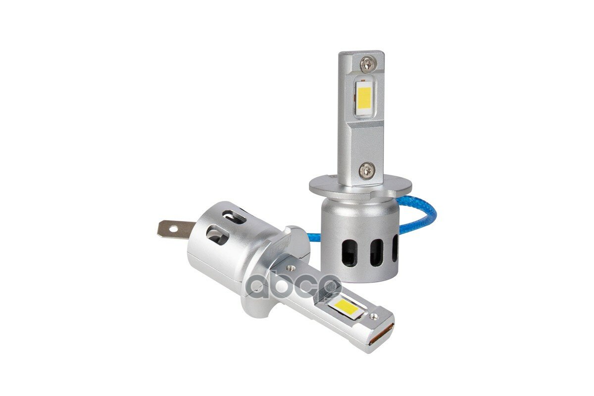 Светодиодная лампа H3 9-18v 24w (PK22s) Kraft Pro Compact, 2 шт. в комплекте Kraft арт. KT700233