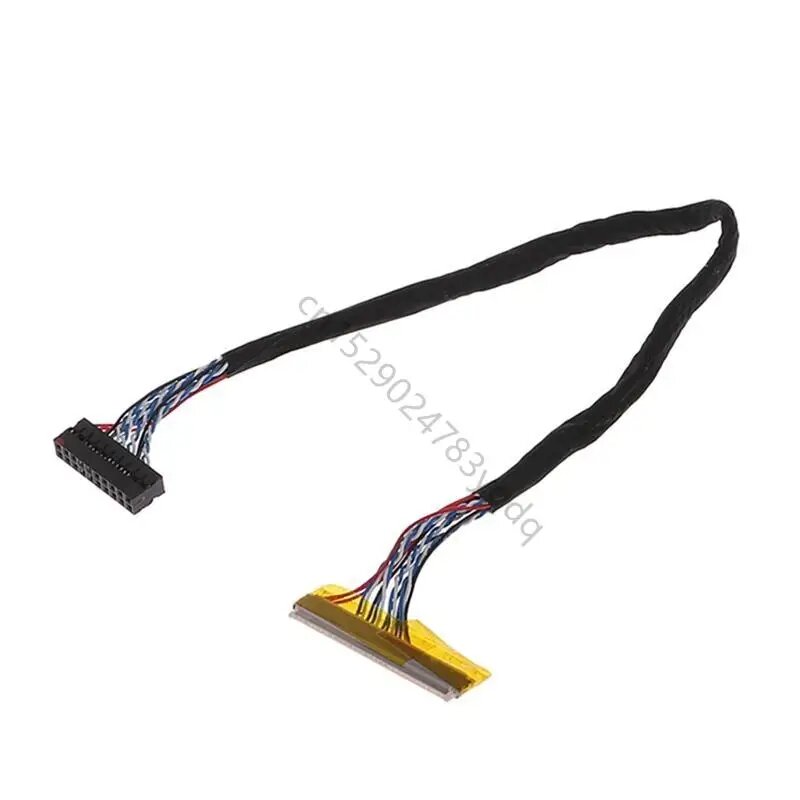 LVDS кабель 30 pin 26см для ЖК-панелей 14-15.6 дюйма