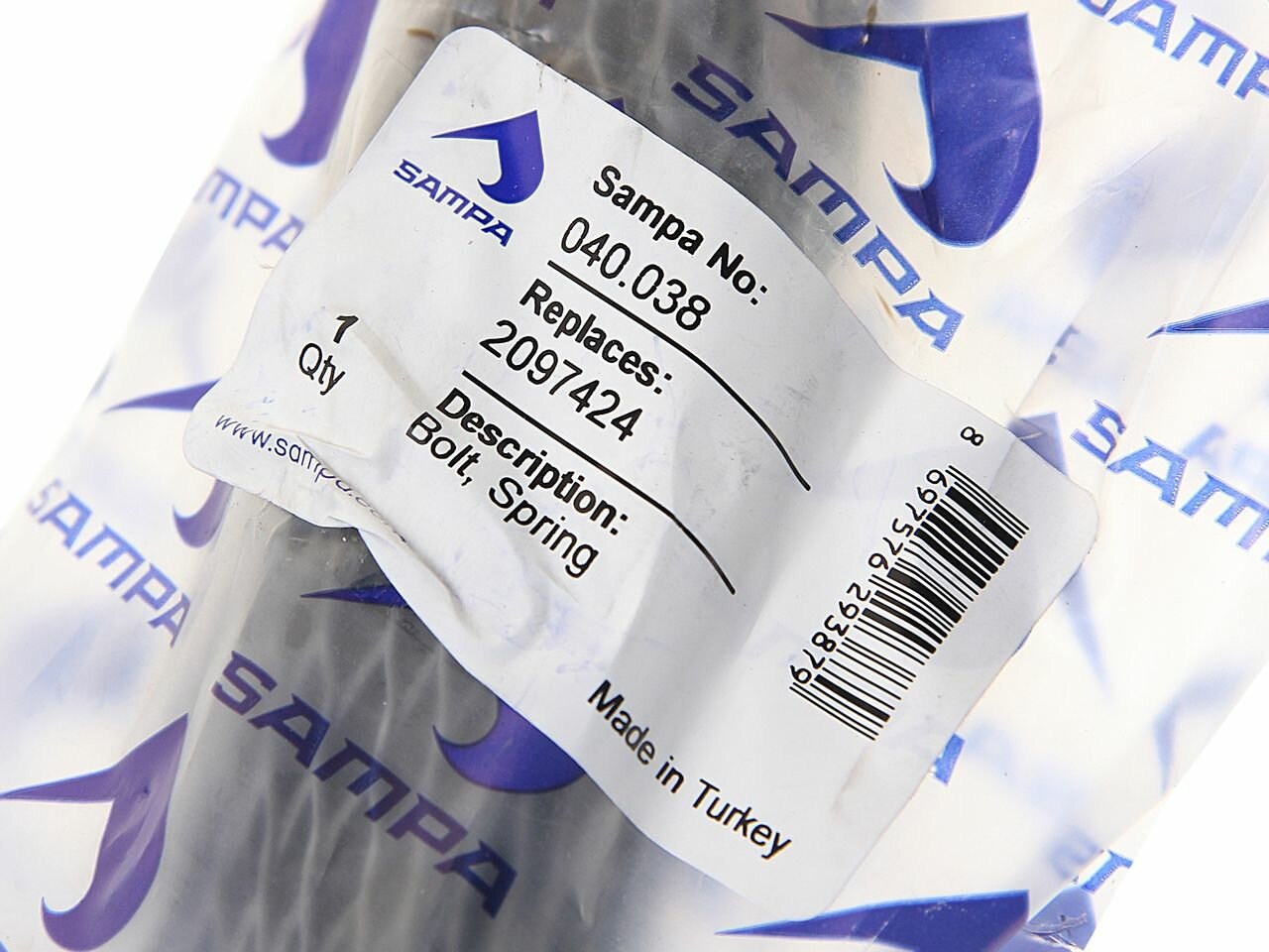 Палец рессоры для Скания арт 040038 SAMPA