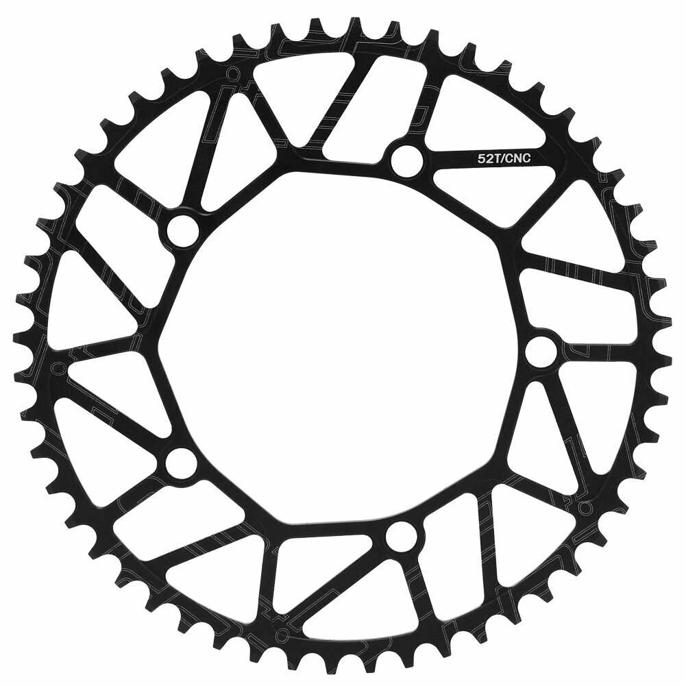 ZTTO Ultra Light LP Bike с положительными отрицательными зубьями, одинарная звездочка 130BCD, цепное колесо, аксессуар для велосипеда (52T)