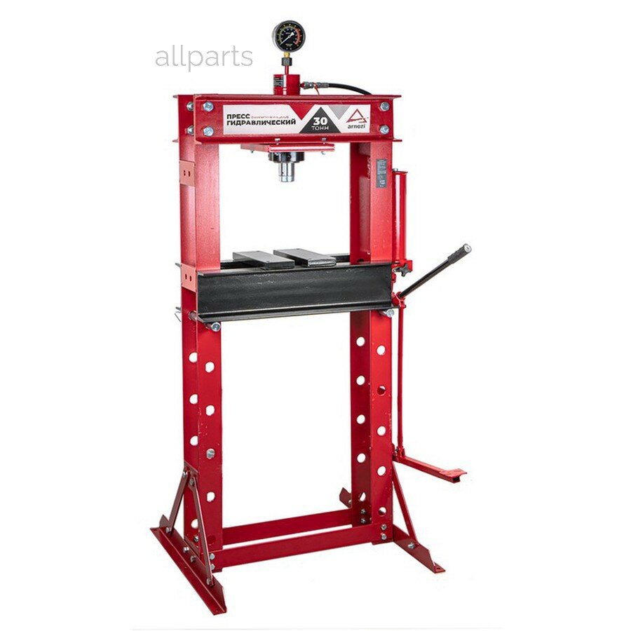 ARNEZI R7109109 Пресс гидравлический 30т с манометром, ножной привод ARNEZI R7109109