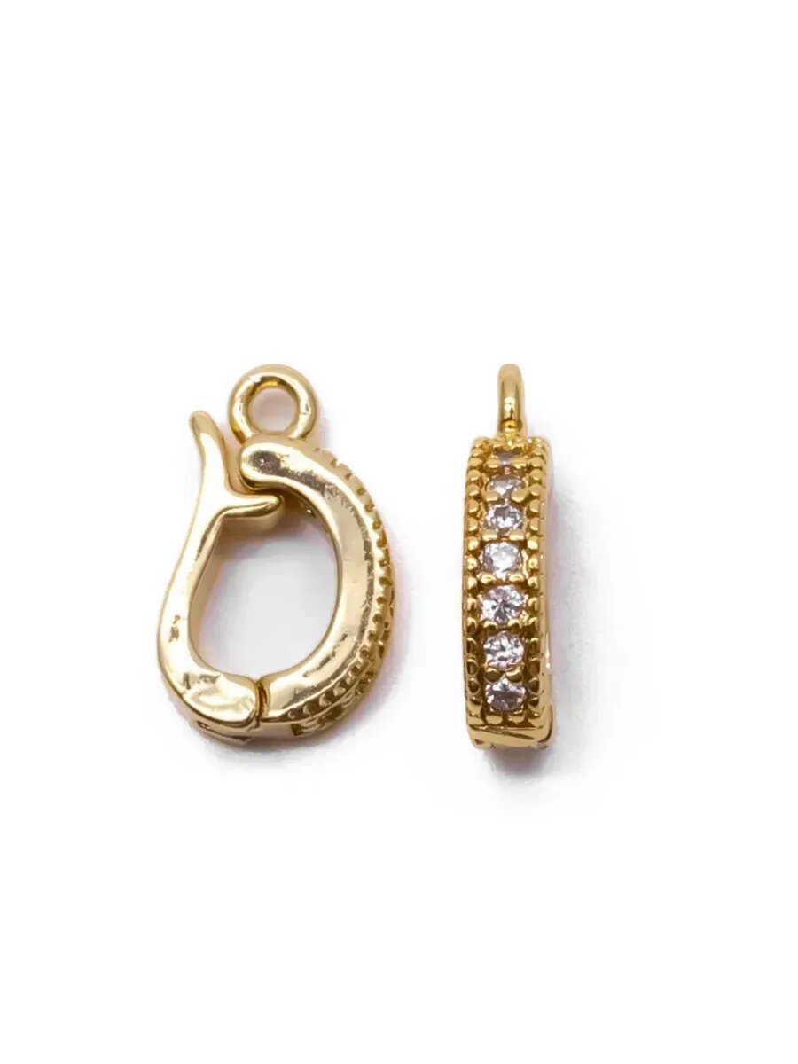 8323/2 Фианитная фурнитура с корейского ювелирного сплава А+