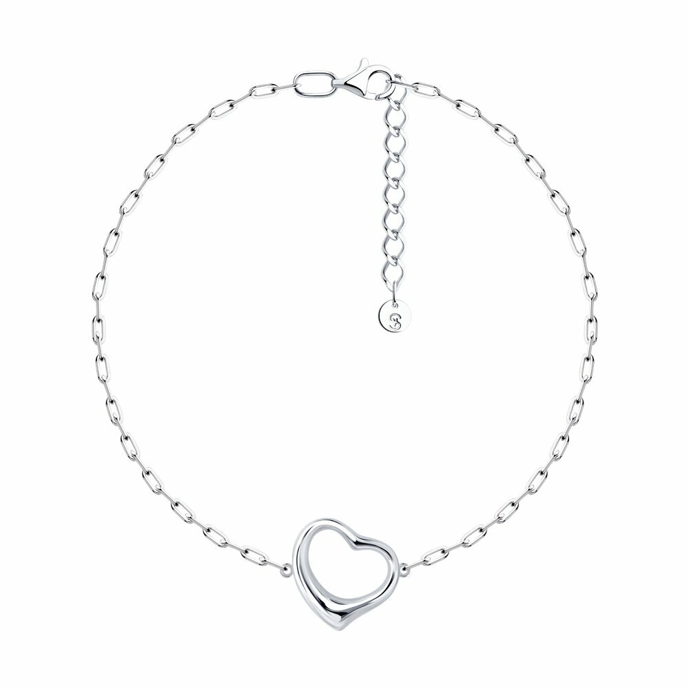 Браслет, серебро, 925 проба