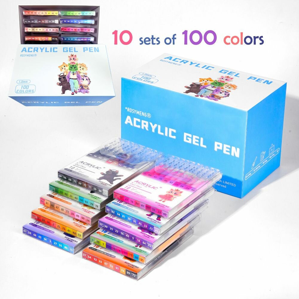 Высокоглянцевая акриловая гелевая ручка