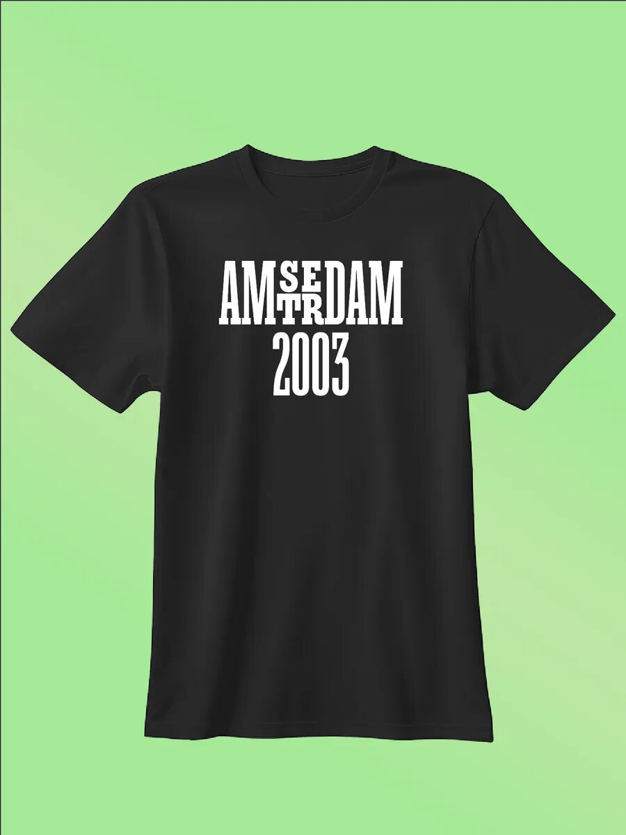 Футболка Zerosell amsterdam 2003 амстердам