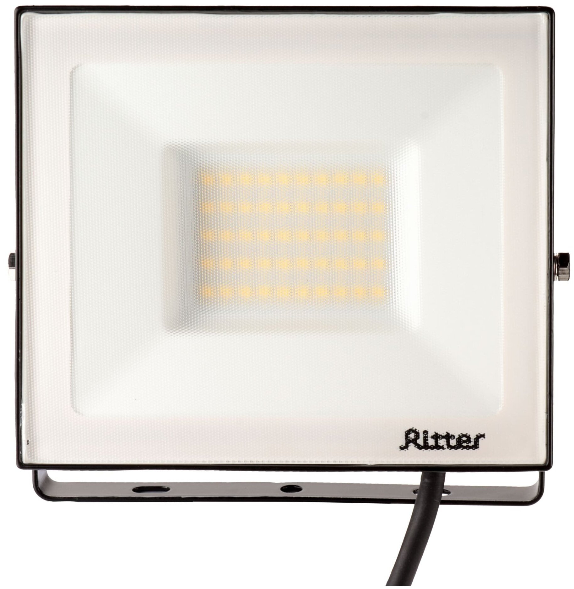 Прожектор светодиодный уличный Ritter Profi 53417 8 50 Вт 5000 Лм 180-240В нейтральный белый свет 4000К IP65 черный