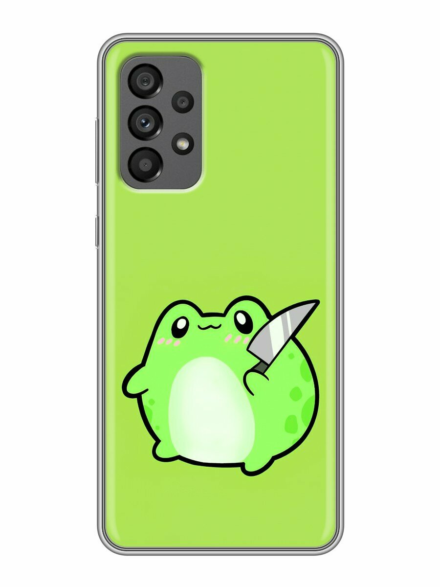 Чехол для Samsung Galaxy A73 5G с принтом Смешной принт (Самсунг Галакси А73 5G)