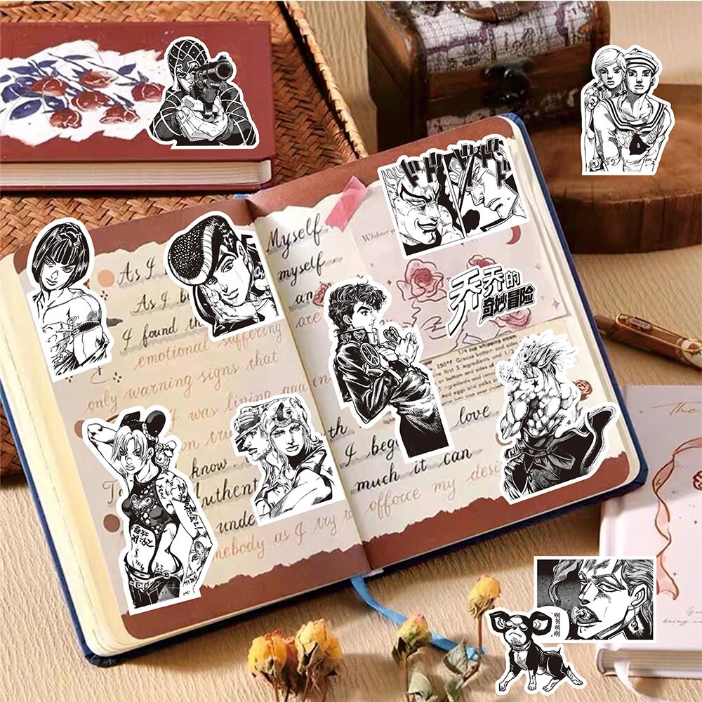 Наклейки JoJo Bizarre Adventure, 77PCS — фото 1