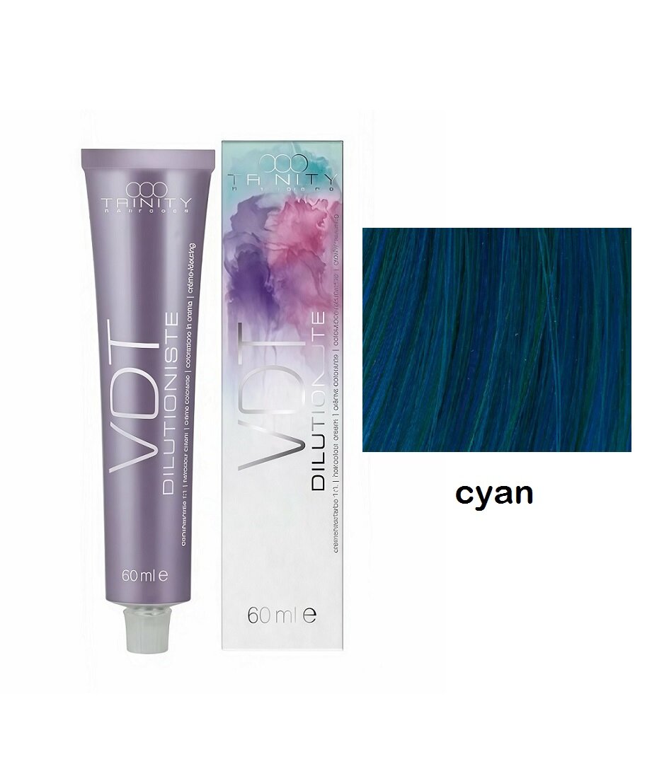 Trinity VDT Dilutioniste Тринити Дилюшионист оттеночная краска 60 мл - VDT DILUTIONISTE Cyan Голубой