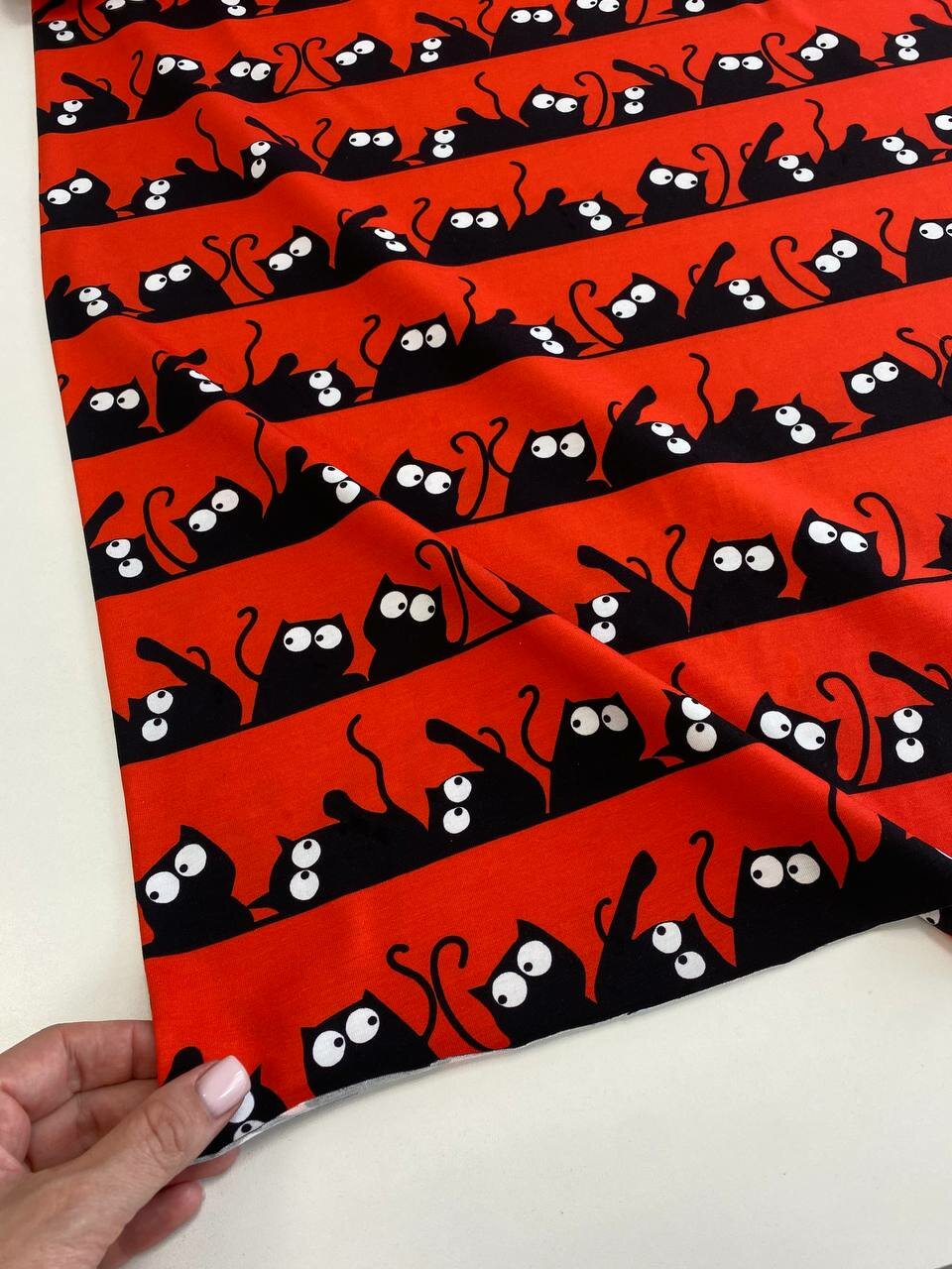 Котополоса , кулирка с лк, компакт пенье, кулирка на футболку , хлопок с лайкрой 92%/8%, ширина 180см