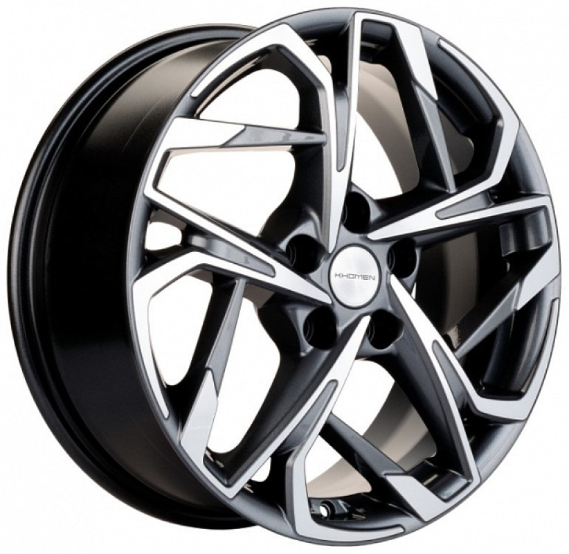 Диск колесный Khomen Wheels KHW1716 (Qashqai) 7,0x17 5x114,3 Dia66.1 ET40 цвет Gray-FP
