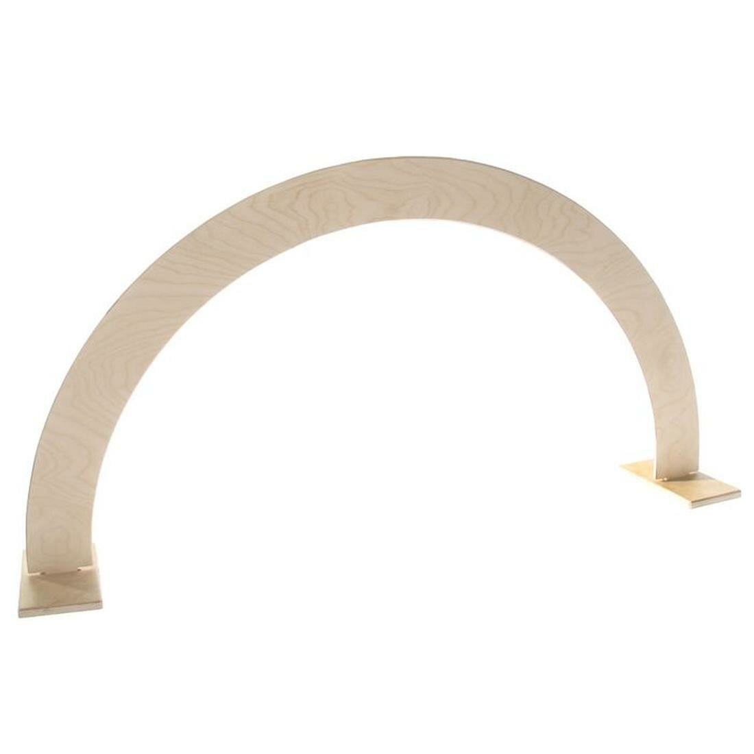 Дуга для подлезания, высота 50 см, материал фанера, цвет бежевый