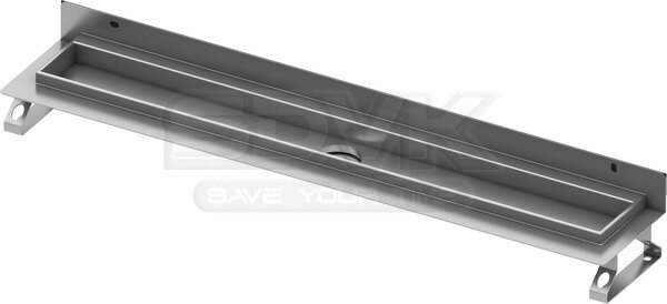 Душевой лоток Tece TECEdrainline 600701 70 см, прямой для пристенного монтажа, с гидроизоляцией Seal System, хром глянцевый