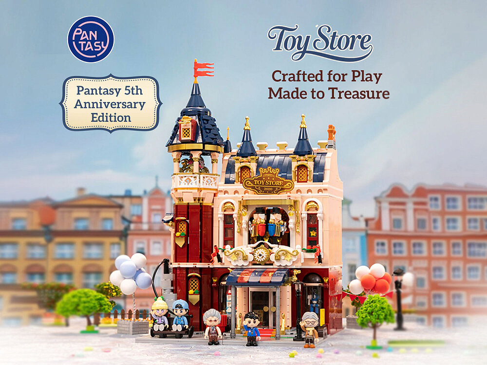 Конструктор Pantasy 85031 Конструктор Магазин игрушек