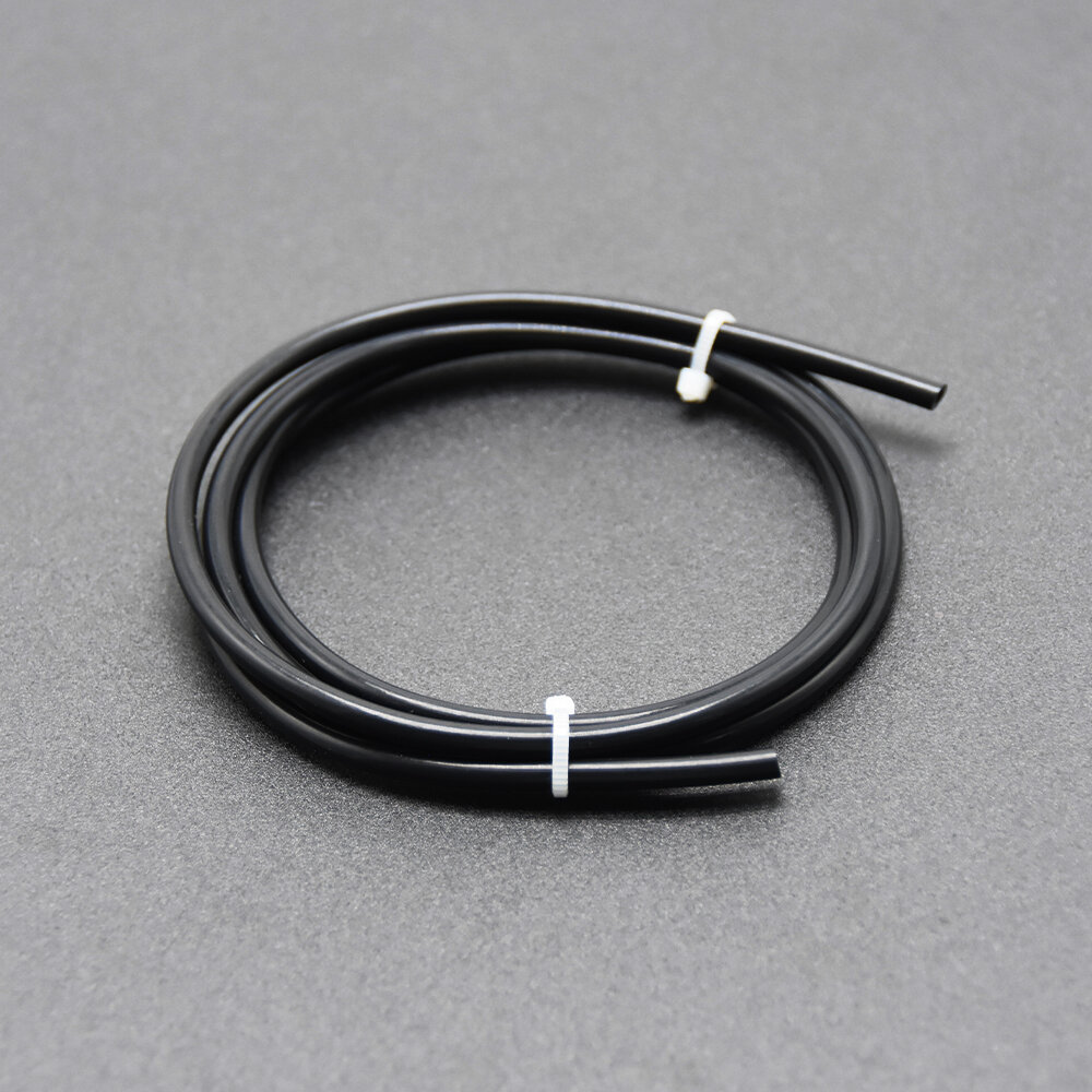 Черная тефлоновая трубка 1000 мм 2x4 мм PTFE 3D-ручка Аксессуары для 3D-принтера