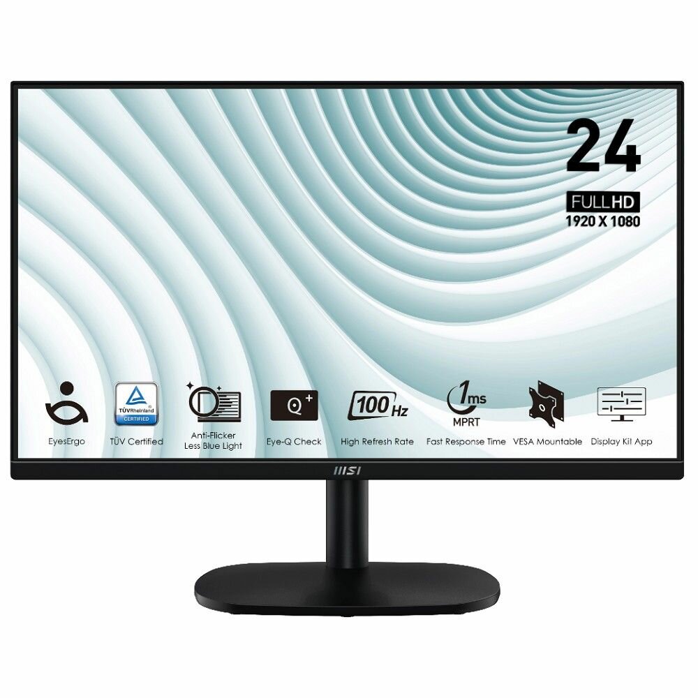 MicroStar Монитор MSI PRO 23.8" MP245V черный