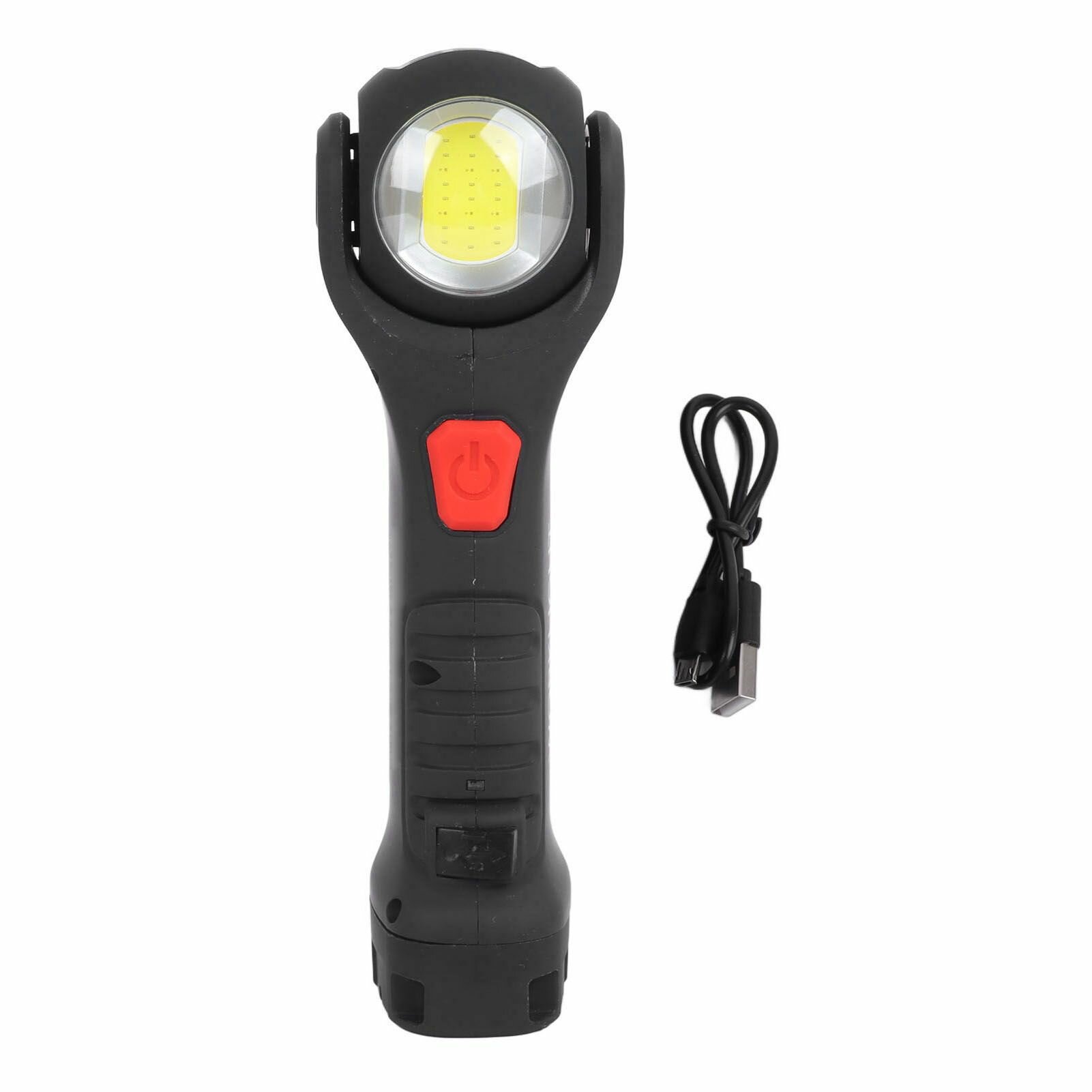 Фонарик с поворотом на 360 градусов, зарядка через USB, супер яркий магнитный ручной рабочий фонарь для экстренных случаев на открытом воздухе