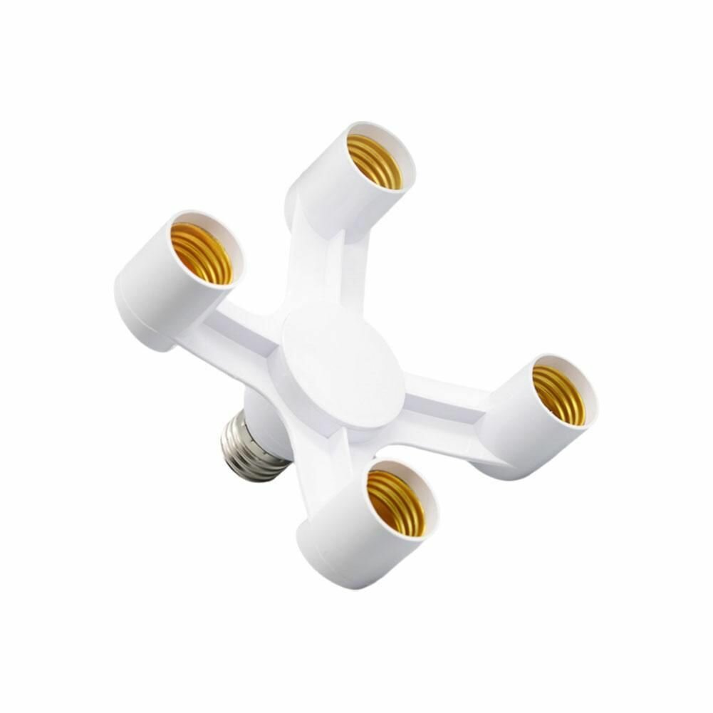 Цокольный разветвитель для патрона Е27 на 4/5/6 гнезд