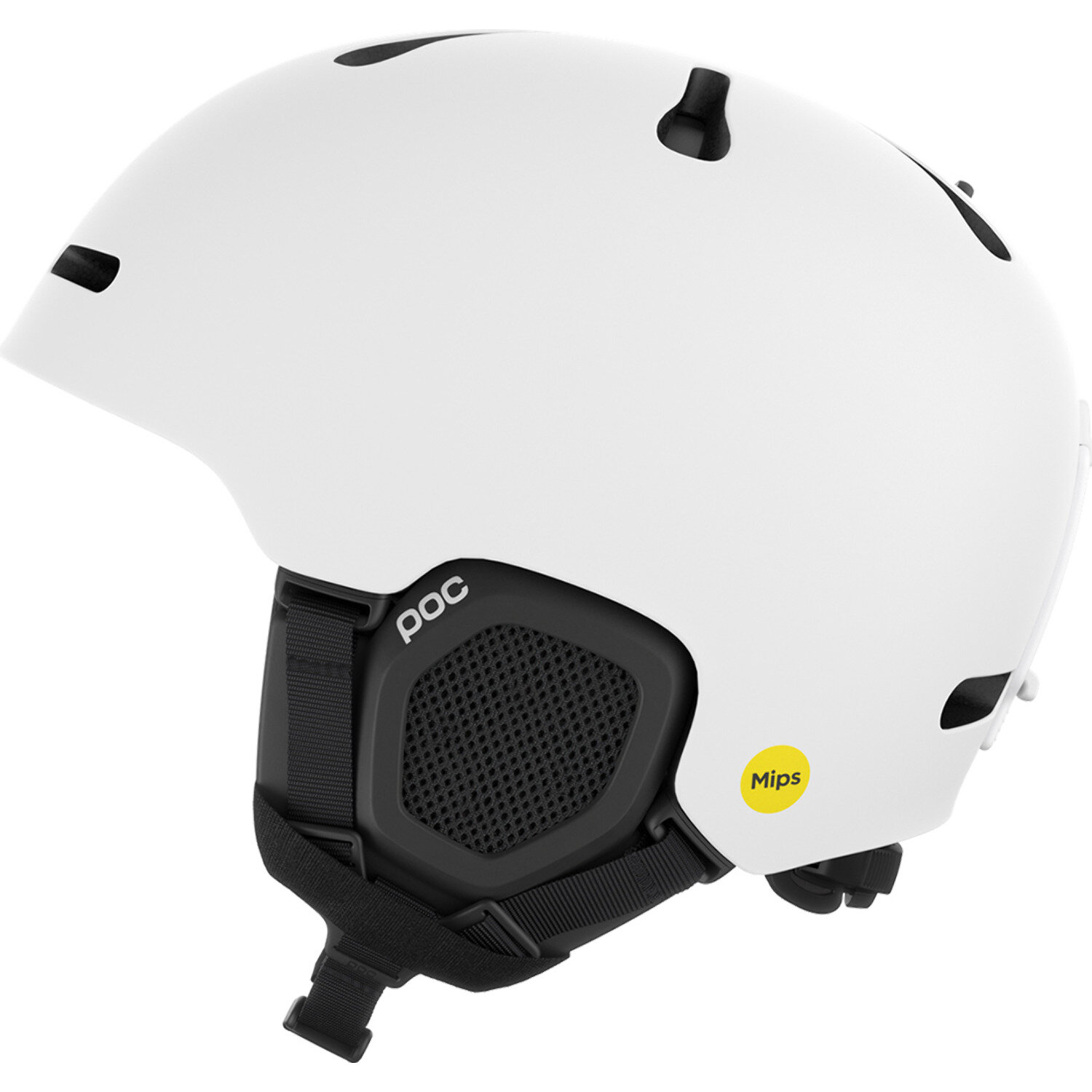 Горнолыжный шлем Poc Fornix MIPS Hydrogen White Matt 24/25 Белый, для мужчин , Черный