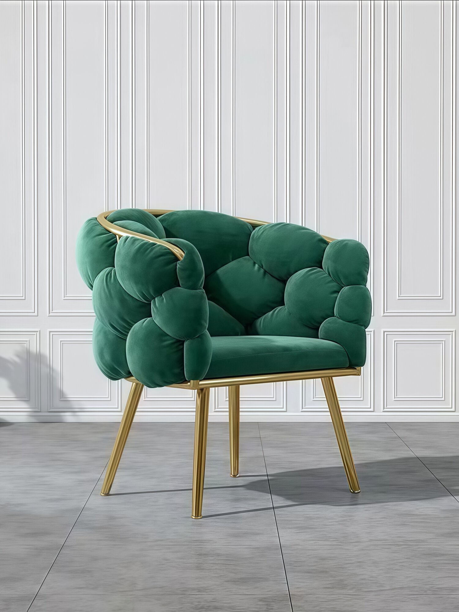 Туалетный столик, стул для спальни/стул для маникюра с пузырьками/кресло EclecticHaven