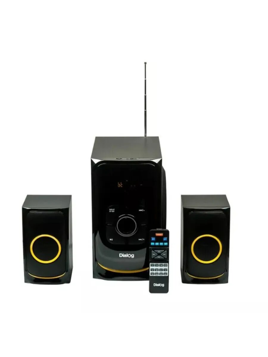 Колонки Progressive AP-208 AP-208 черный - 2.1, 15 Вт